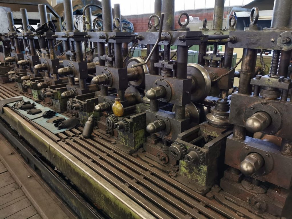 VAI HF Tube mill 127mm x 5mm with Packaging Line - Machine MW