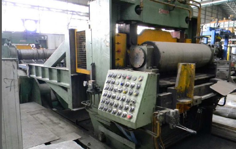 Used slitting line Salico 1250x13mm x30t (A3797) - Machine MW
