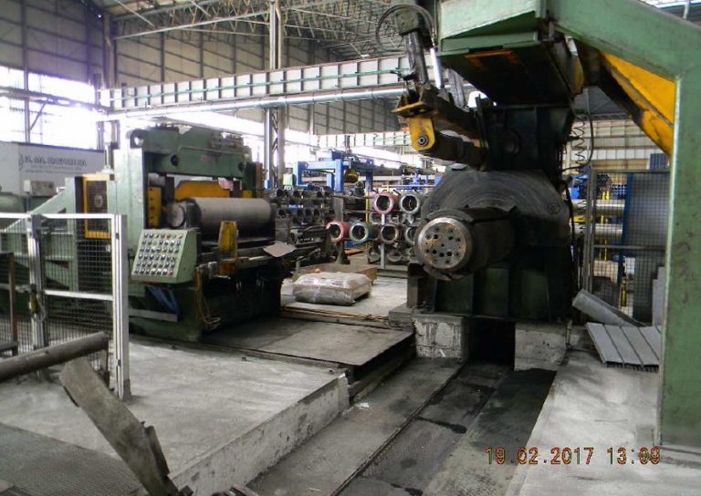 Used slitting line Salico 1250x13mm x30t (A3797) - Machine MW